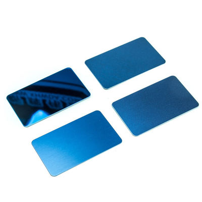 CE Titanium Blue Mirror Finish Stainless Steel Sheet 4x8 Gray Color
