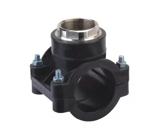 Heavy Stainless Steel Thread Clamp Saddle 63*1/2"For Water Pipe Fitting ...