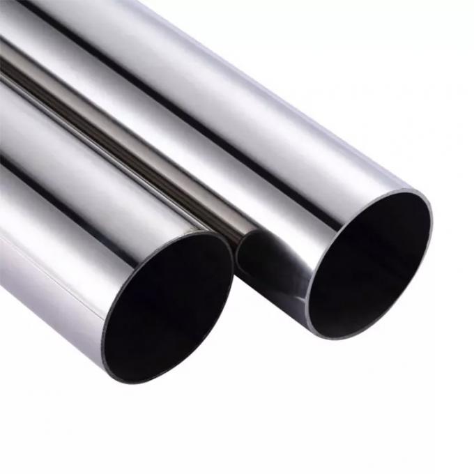 Round Ss 304 Welded Pipe Galvanizing Seamless Stainless Tube Dengan ...