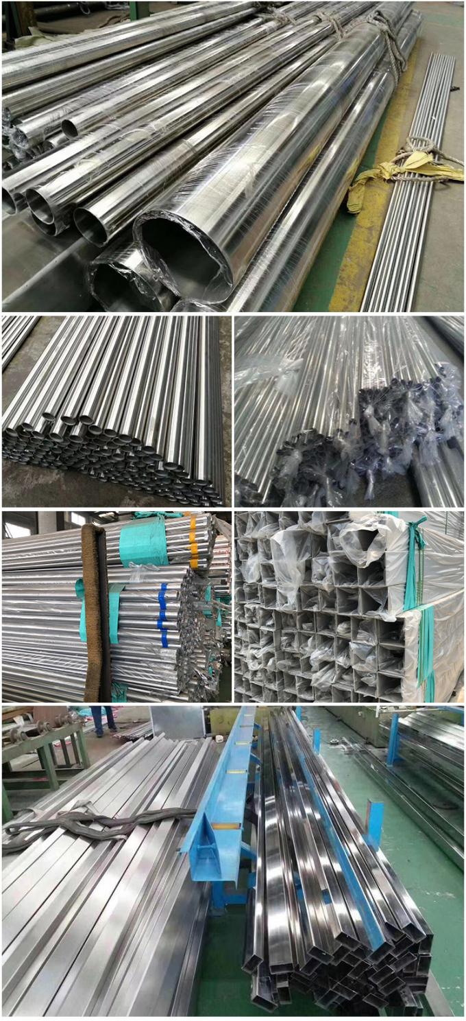 SUS 304 2b Stainless Steel Welded Pipe Bright Polishing 70mm Stainless ...